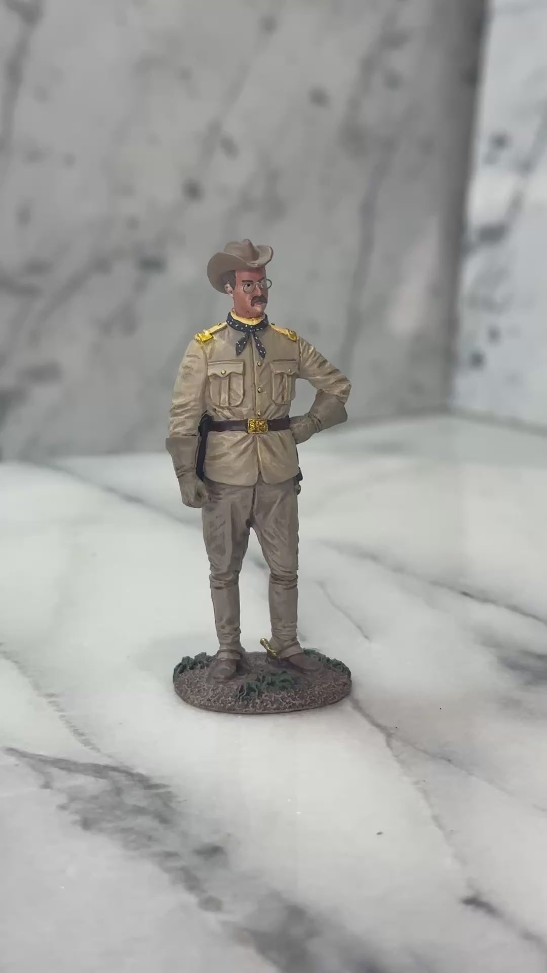 Theodore Roosevelt, Cuba 1898 - Toy Soldier Figurines - 1/30 scale ...
