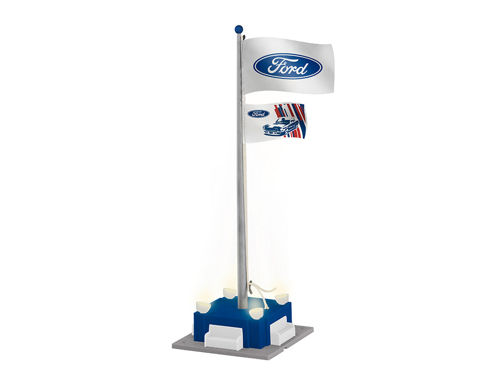 Ford Flag Pole - Model Train Accessories | Breagans