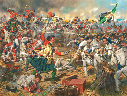 Fort Ticonderoga 1758 - The Art of Don Troiani | Breagans